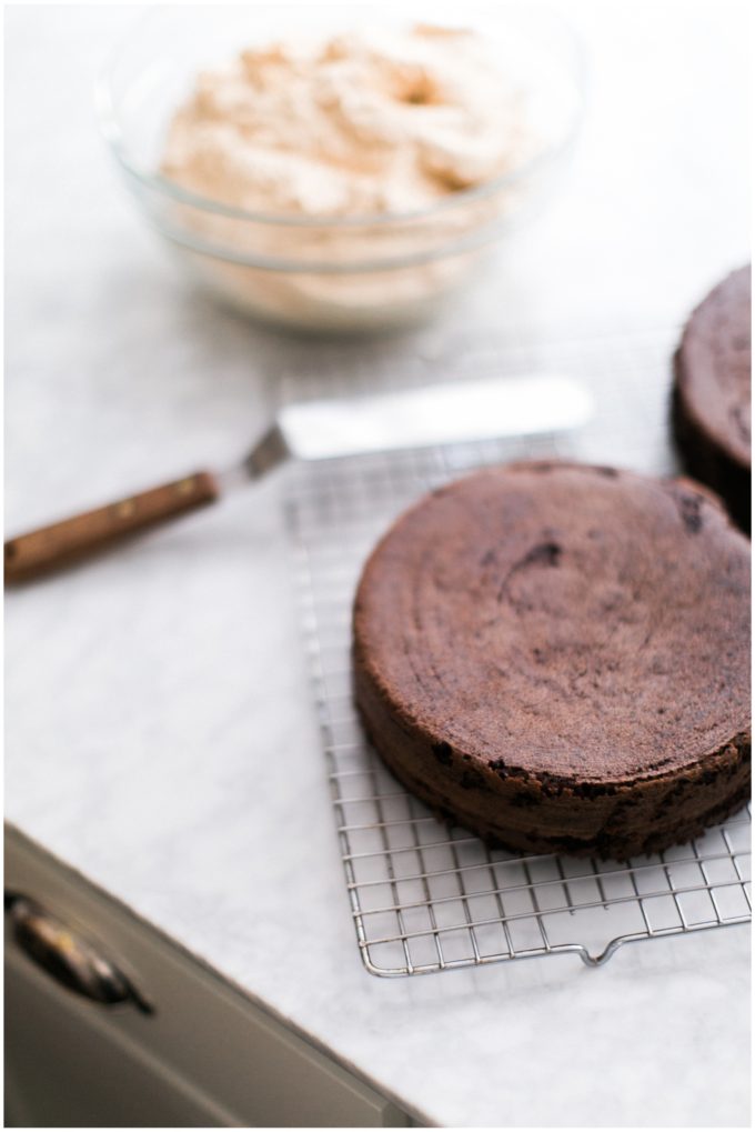 chocolate peanut butter cake - Sinclair & Moore