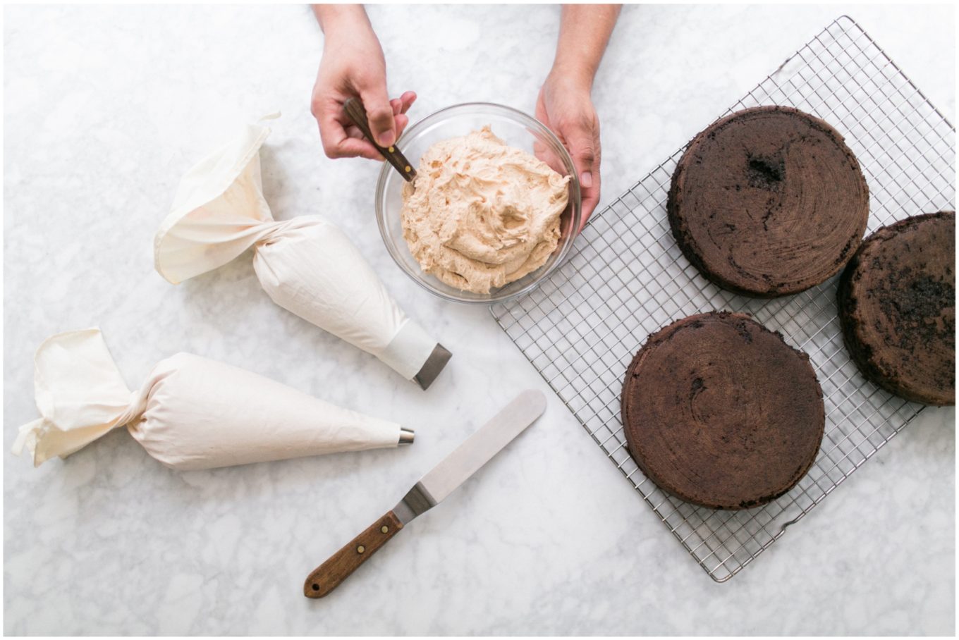 chocolate peanut butter cake - Sinclair & Moore