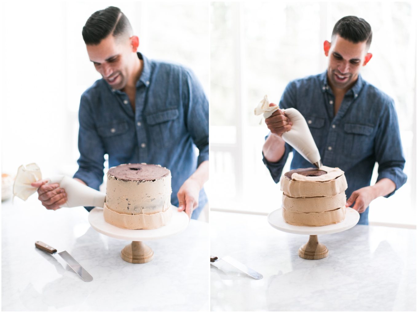 chocolate peanut butter cake - Sinclair & Moore