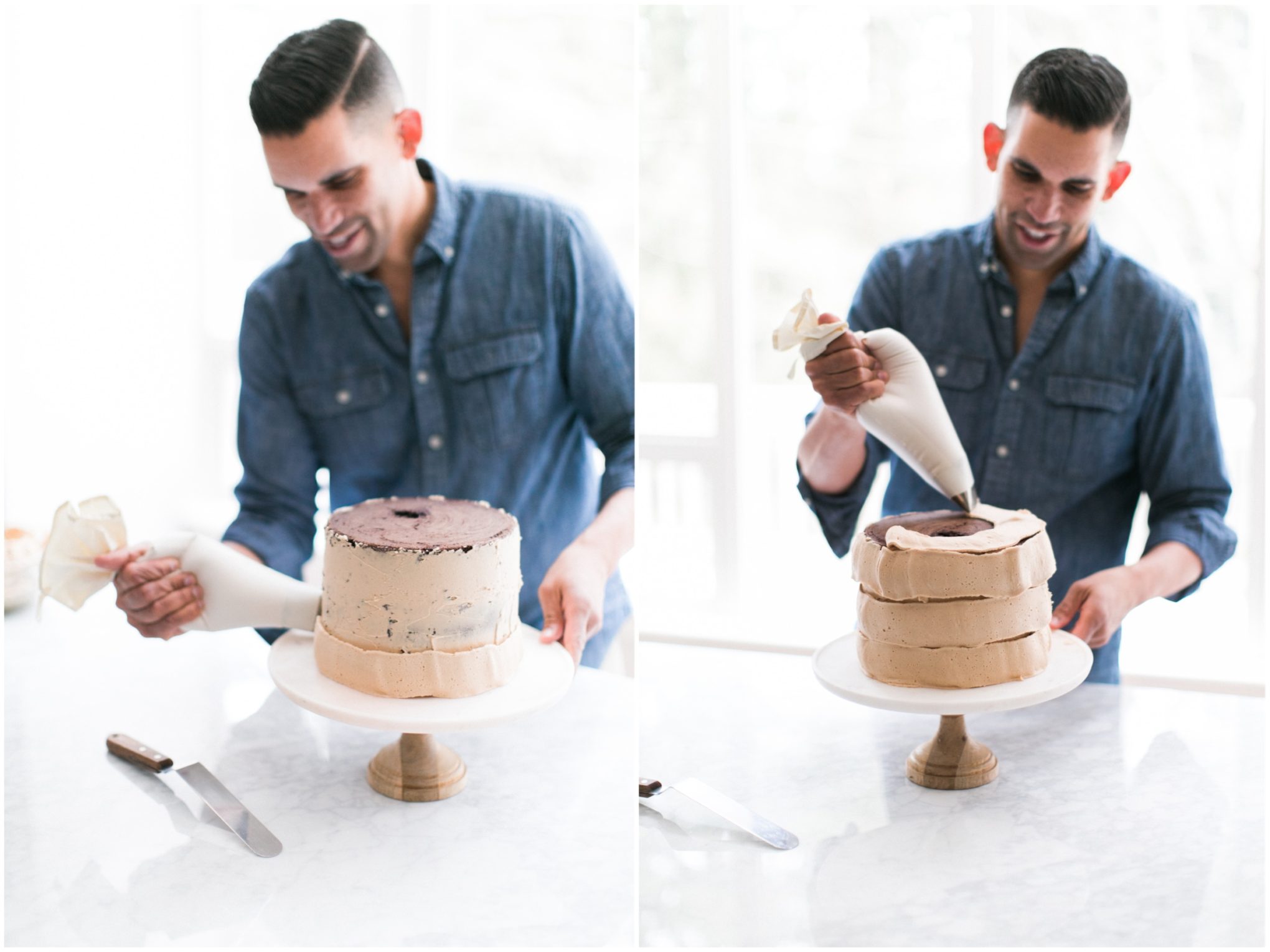 chocolate peanut butter cake - Sinclair & Moore