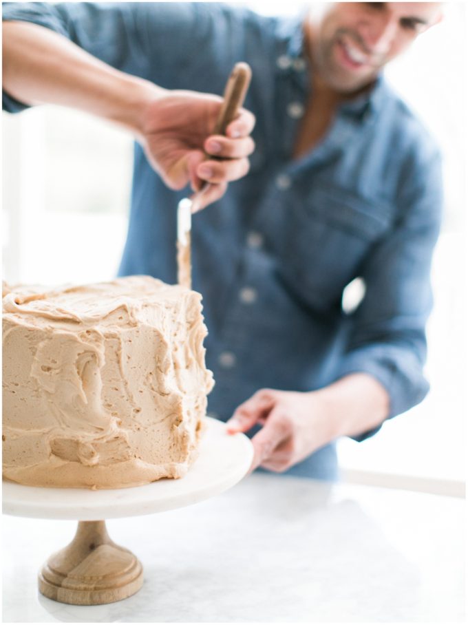 chocolate peanut butter cake - Sinclair & Moore