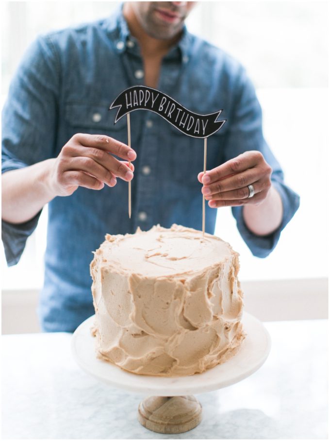 chocolate peanut butter cake - Sinclair & Moore